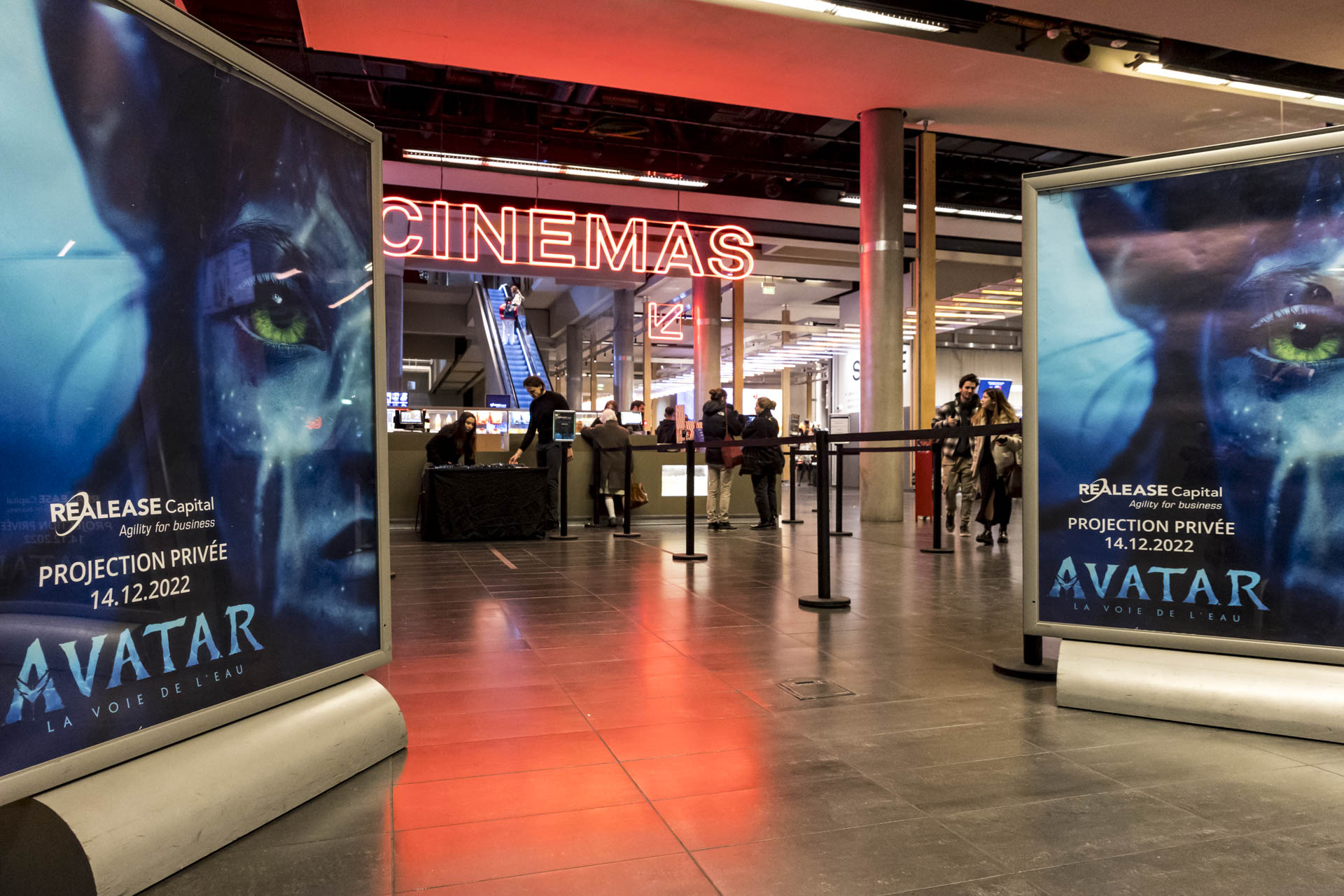 Projections privées d'AVATAR 2 : La Voie de l'eau par REALEASE Capital